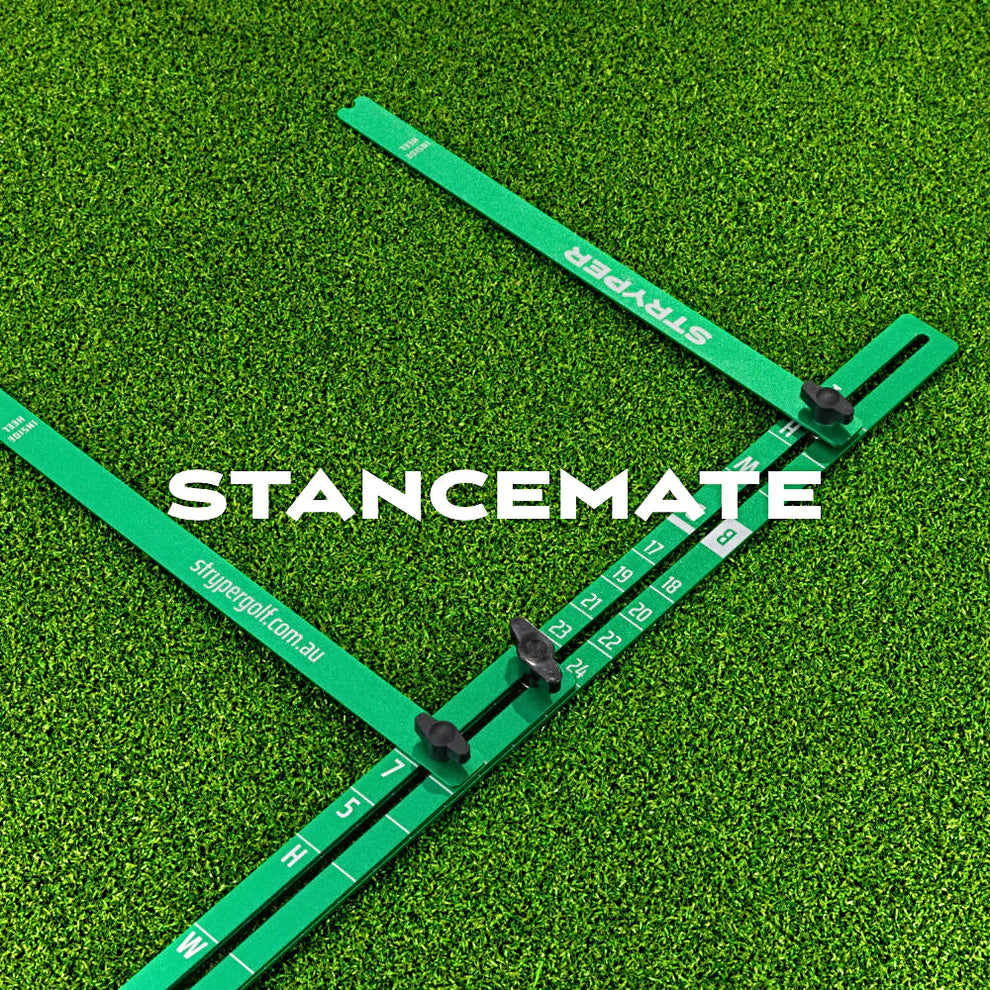 Setup Training Aid: Ball Position, Stance Width, Low Point